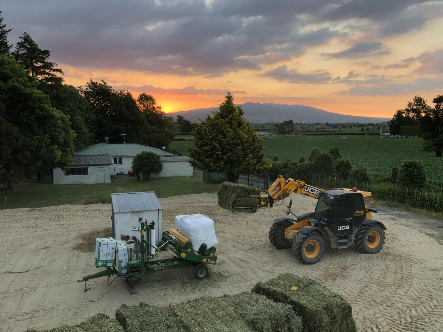 Round & Square Baling | Finch Contracting